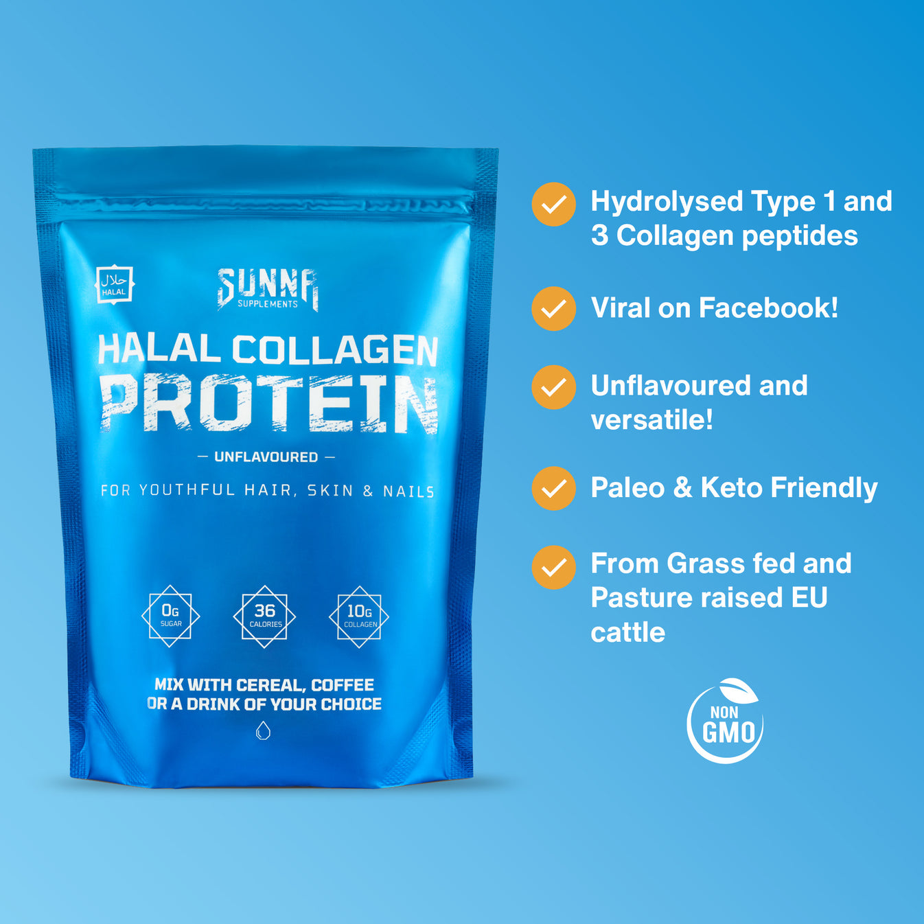 Halal Collagen Protein – Sunna Supplements