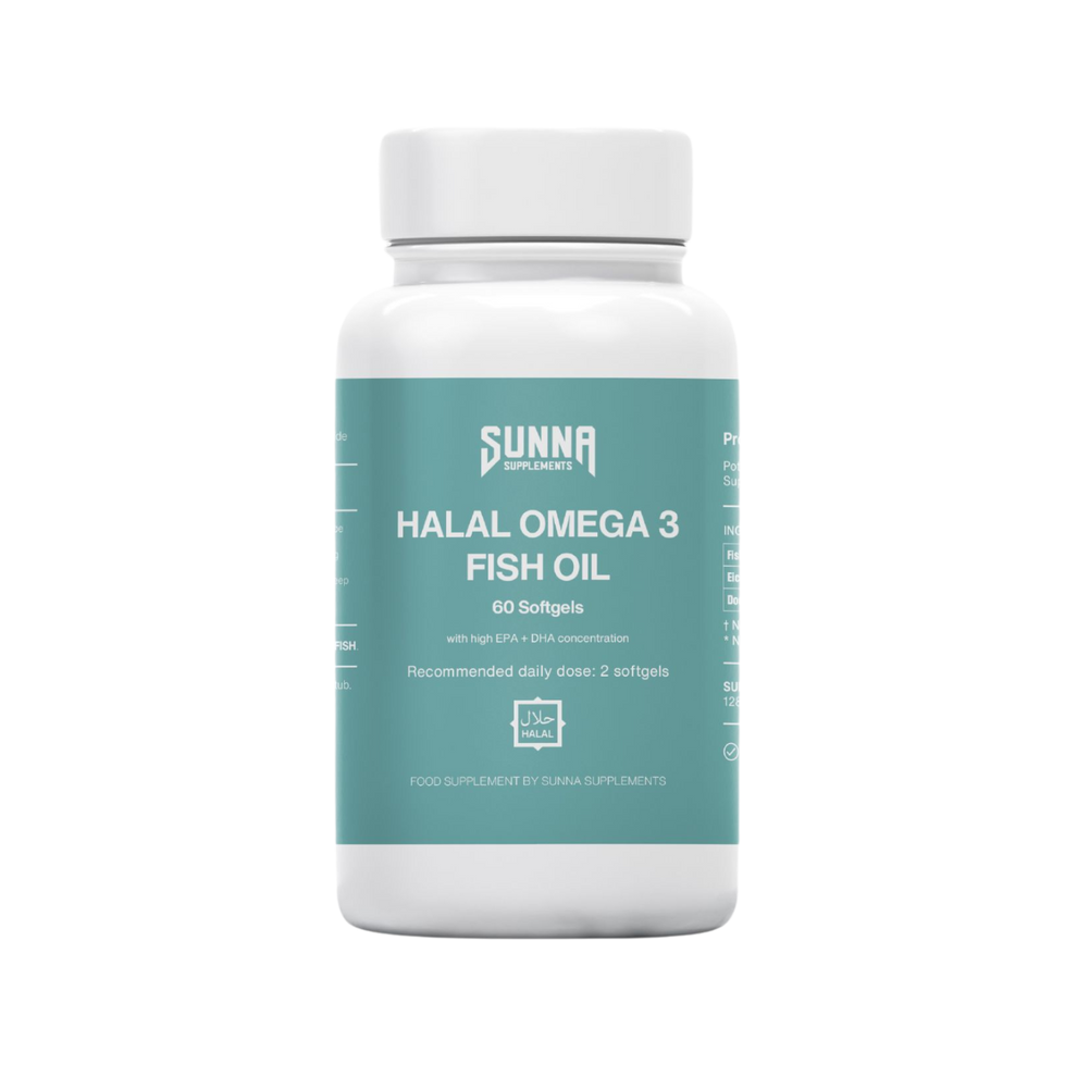 Halal Omega 3 Fish Oil – Sunna Supplements